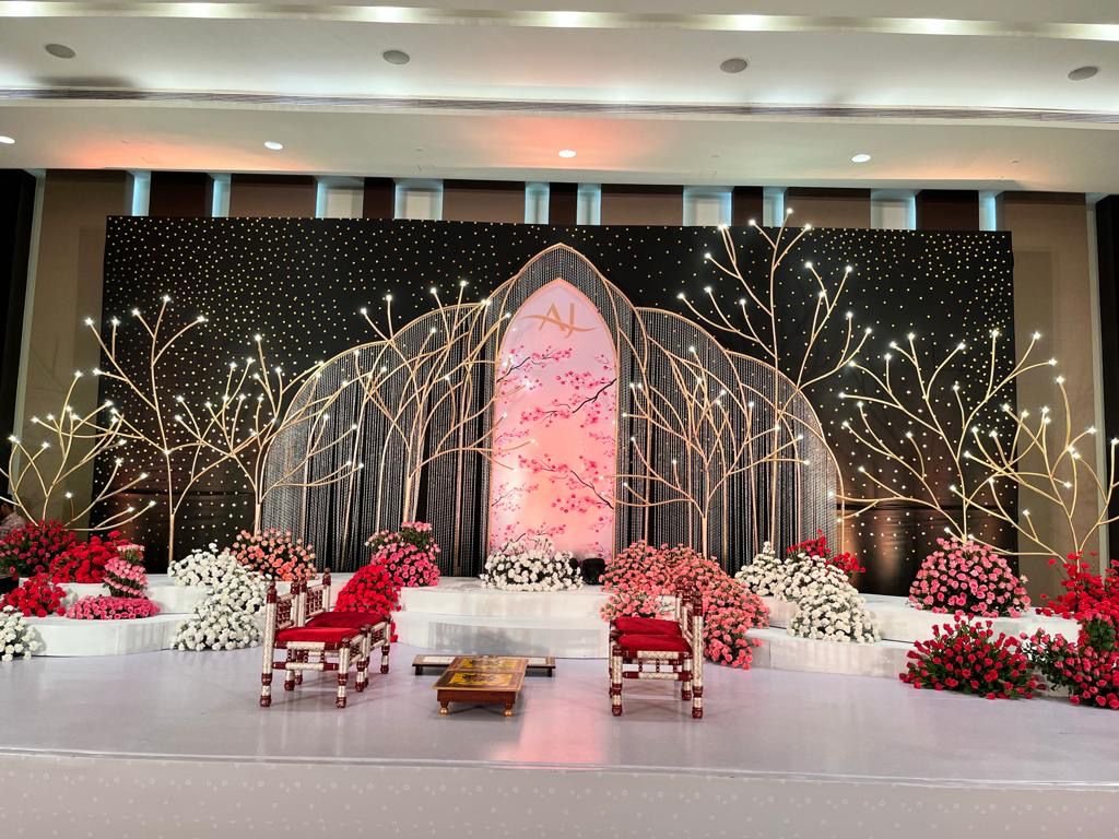 Grand Wedding and Reception Stages – Mahavir Enterprises